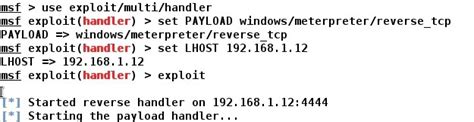 Whitelist Metasploit Windows 7 Reverse Tcp Shell