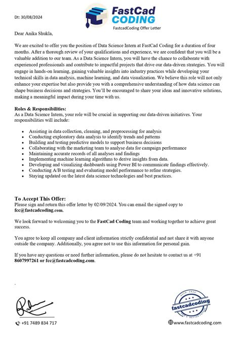 Datascience Machinelearning Internship Fastcadcoding Newbeginnings