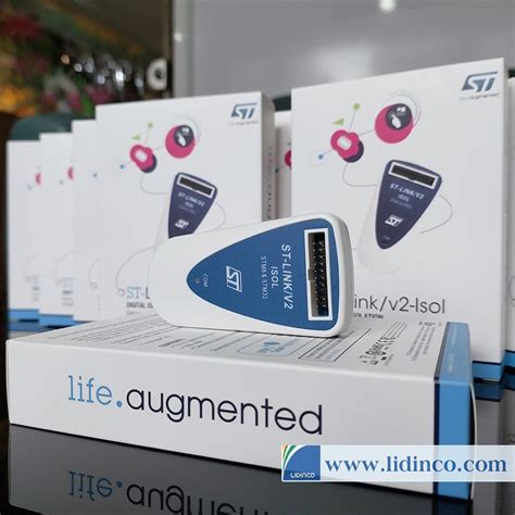 In Circuit Programmers STMicroelectronics ST LINK V2 ISOL Chuyên Thiết Bị