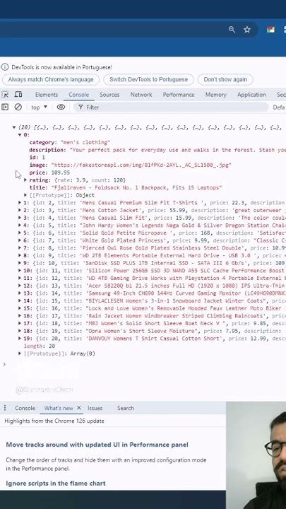 Consumindo Api Com Fetch Javascript Api Javascriptapi
