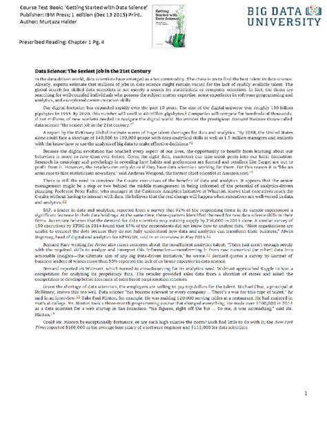 Datascience Orientation Defining Data Science Reading Introduction To