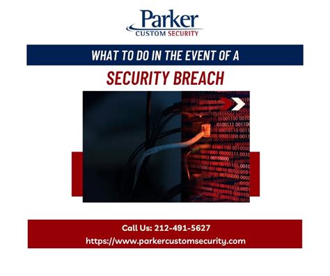 What To Do In The Event Of A Security Breach