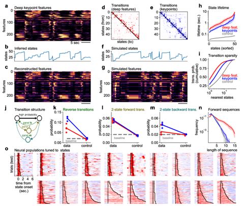The Deep Keypoint Features Have Highly Structured Dynamics A Example