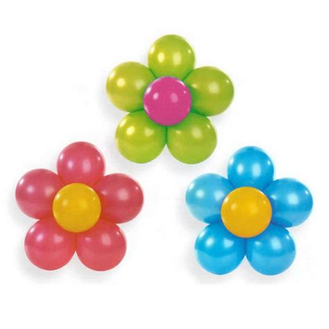 Plastic Balloon Clips Foam Glue Dot Sheet Flower S Grandado