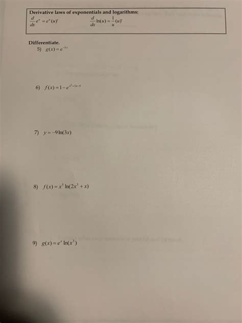 Solved Graph The Functions Label The Graphs With At Least 3