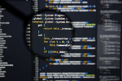 진짜 C 코드 화면을 개발입니다 프로그래밍 워크플로 추상 알고리즘 개념입니다 확대경 렌즈 아래 표시는 C 코드의 라인 데이터에