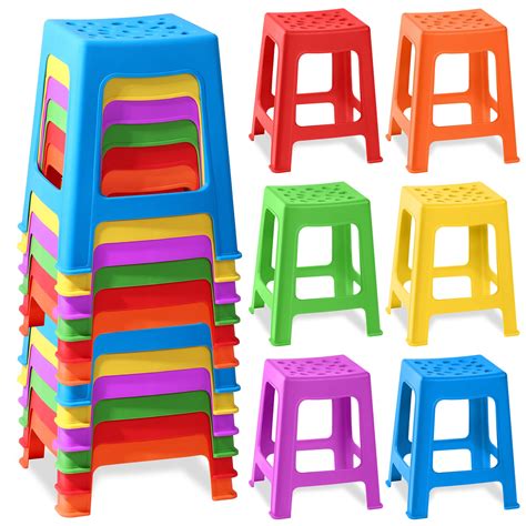 Plastic Stools Stackable Norwood Furniture Stacking Stool Set