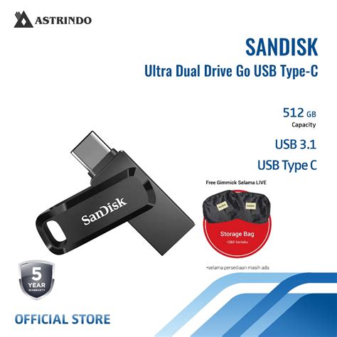 Jual Sandisk Ultra Dual Drive Go Usb Type C Gb Sdddc G G Shopee Indonesia