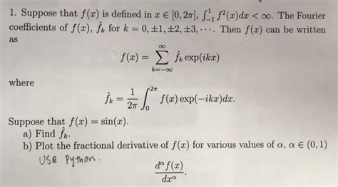 Suppose That Fx Is Defined In X Elementof 0 2