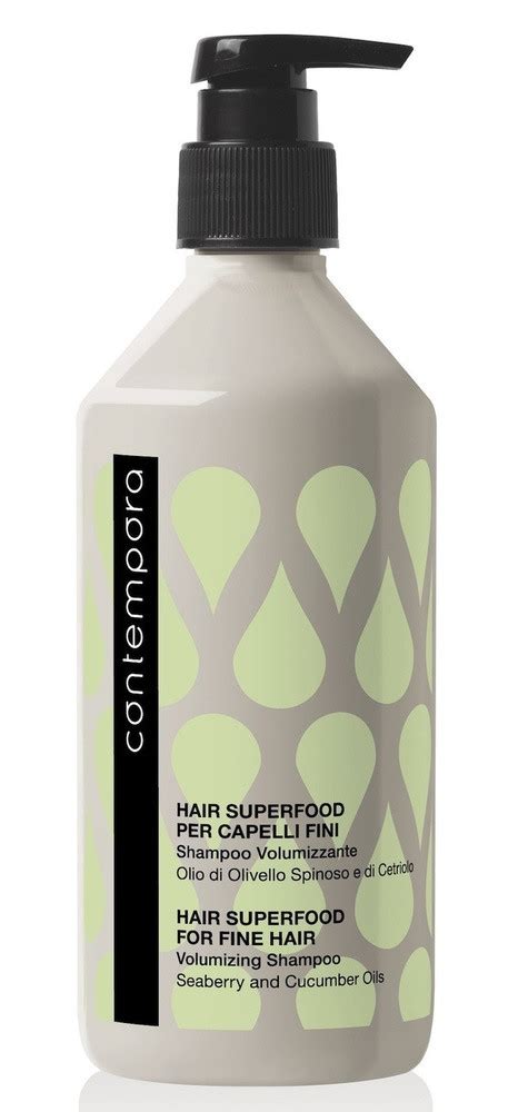 Шампунь для придания объёма тонким волосам Barex Contempora Hair ...