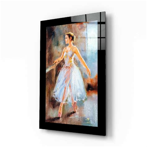 Ballerina Glass Wall Art Insigne Art Design
