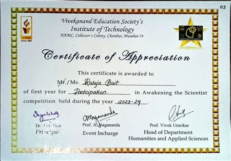 Rutuja Bait On Linkedin Vesit Awakeningthescientist