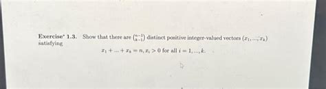 Solved Exercise 13 Show That There Are 21 Distinct