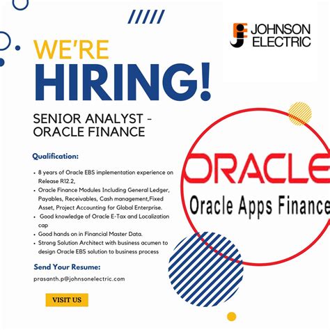 Prasanth Parthasarathi On Linkedin Hiringalert Oraclefinancials