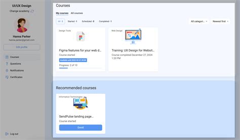 View Courses Sendpulse