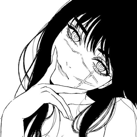 White And Black Anime Pfp