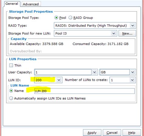 How To Create A LUN With A Matching Or Specific HOST LUN ID DELL Technologies