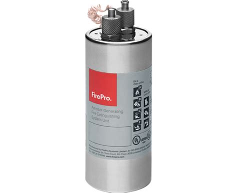 Firepro Fire Extinguishing Generator Fp 500t Lpcb Cylindrical