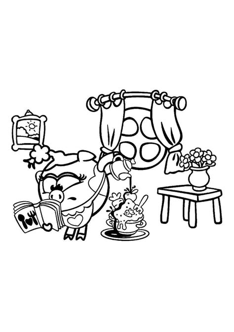 Раскраски Распечатать раскраски Смешарики на принтере Бесплатно найти раскраску Детские