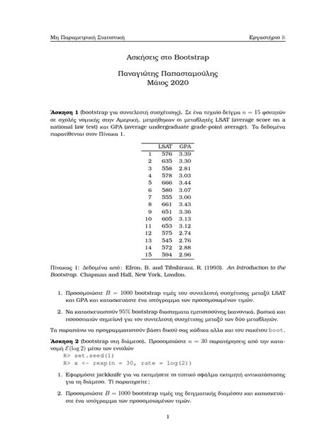 Bootstrap Exercises Pdf