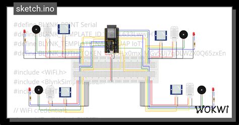Simulasi Monitoring Security Ruangan Wokwi Esp32 Stm32 Arduino
