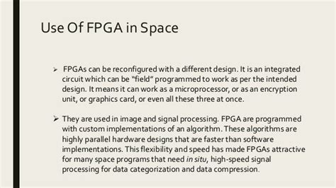 Fpga In Outer Space
