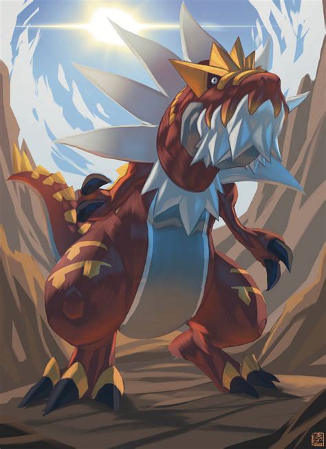 Tyrantrum Pokemon By Acecore2k On Deviantart