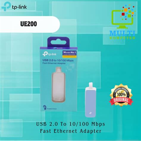 Jual Usb Lan Tp Link Ue Usb To Ethernet Lan Internet Network Adapter Shopee Indonesia