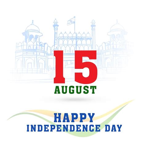 Premium Vector 15 August Independence Day India