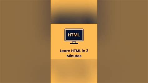 Learn Html In 2 मिनट Coding Html Code Codingcentergk Youtube