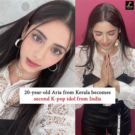 Meet Aria The 20 Year Old Kerala Girl Who Has Become The Second K Pop