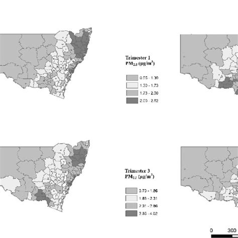 Spatial Distributions Of Maternal Wildfire Specific Pm 2 5 Exposure Download Scientific Diagram