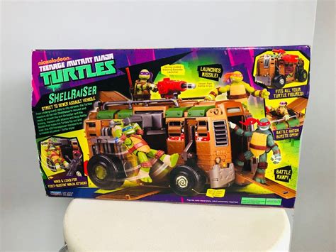 Tmnt Shellraiser Nickelodeon Vehicle Ninja Turtles Hobbies And Toys Toys And Games On Carousell