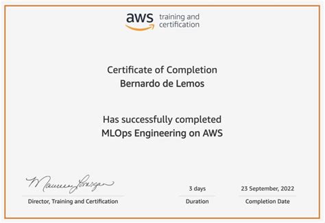 Bernardo De Lemos On Linkedin Aws Mlops