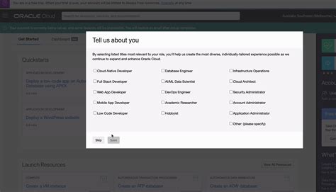 How To Set Up The Oracle Cloud Free Tier Database Star Home