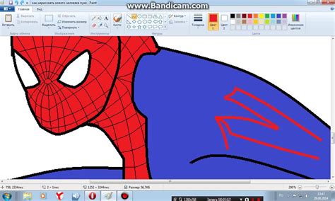 как нарисовать нового человека паука часть 8 Youtube