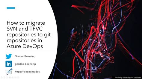 how to migrate svn and tfvc repositories to git repositories in azure