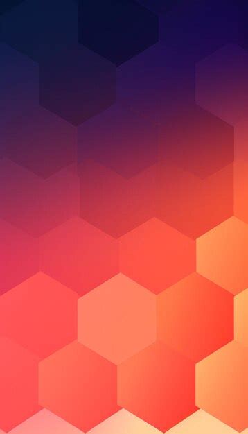 Premium Ai Image A Close Up Of A Colorful Background With A Hexagonal