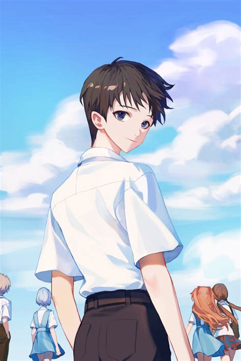 Neon Genesis Evangelion Yoshiyuki Sadamoto Image By Pixiv Id Zerochan