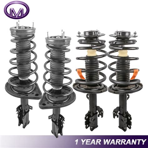 4x Front And Rear Shock Struts For Toyota 2007 2011 Camry 2008 11 Avalon