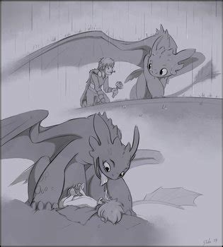 Toothless Goes Courting Luscious Hentai Manga Porn