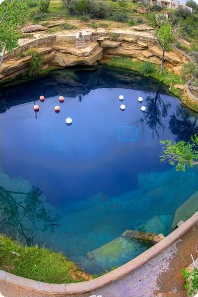 Blue Hole Santa Rosa Nm 80 Feet Deep Rthalassophobia
