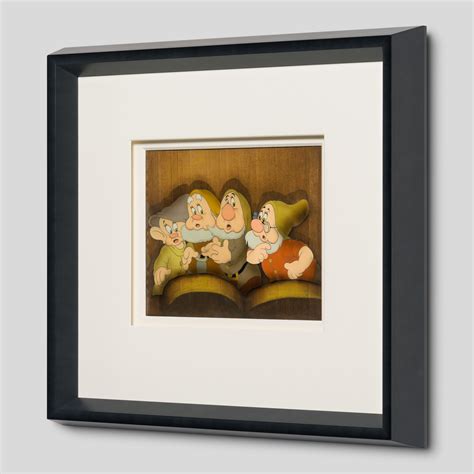 Doc Dopey Happy Bashful Disney Vintage Castle Fine Art