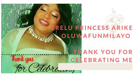 Dedicated Song Erelu Princess Arike Oluwafunmilayo Birthday