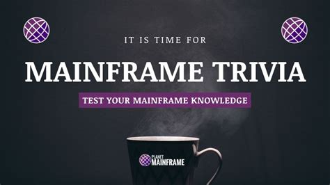 planet mainframe on linkedin mainframe trivia triviatuesday