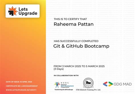 Git Github Letsupgrade Certification Learningneverstops