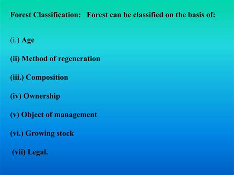 Forest Classification Pptx