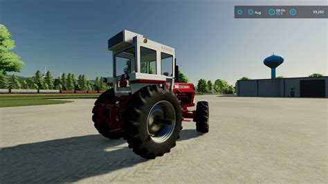 White 2255 Fwa V10 Fs22 Mod Farming Simulator 22 Mod