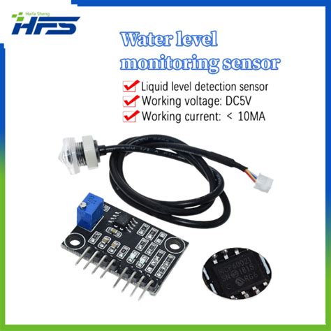 Level Detection Sensor Water Level Monitoring Module For Level Detection And Alarm Detection In