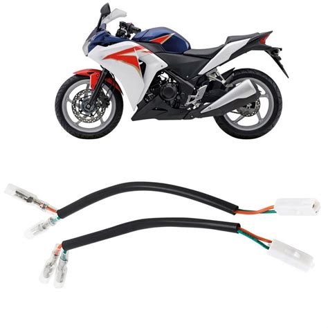 17cm67in Motorcycle Turn Wiring Adapter Plug Easy Modified And Play